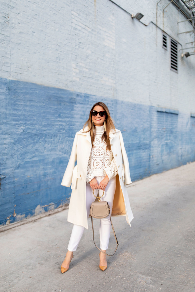 How to Style an Ivory Coat - Style Charade