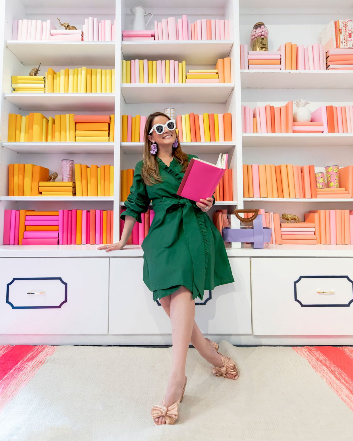 How to Style a Ruffle Dress - Style Charade