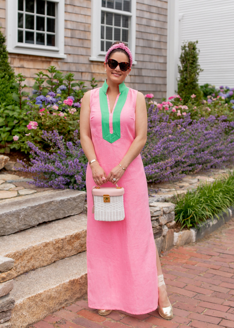 Red Pink Jill Jill Stuart Colorblock Dress | Style Charade