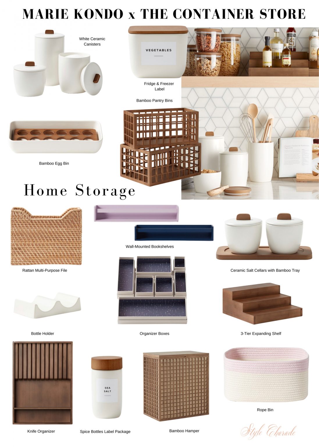 The Container Store Marie Kondo Collection is Here! - Style Charade