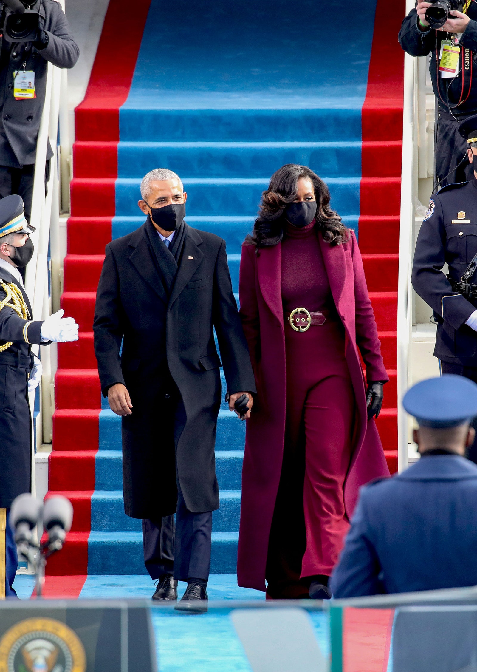Inauguration Coats | Monochromatic Fashion - Style Charade