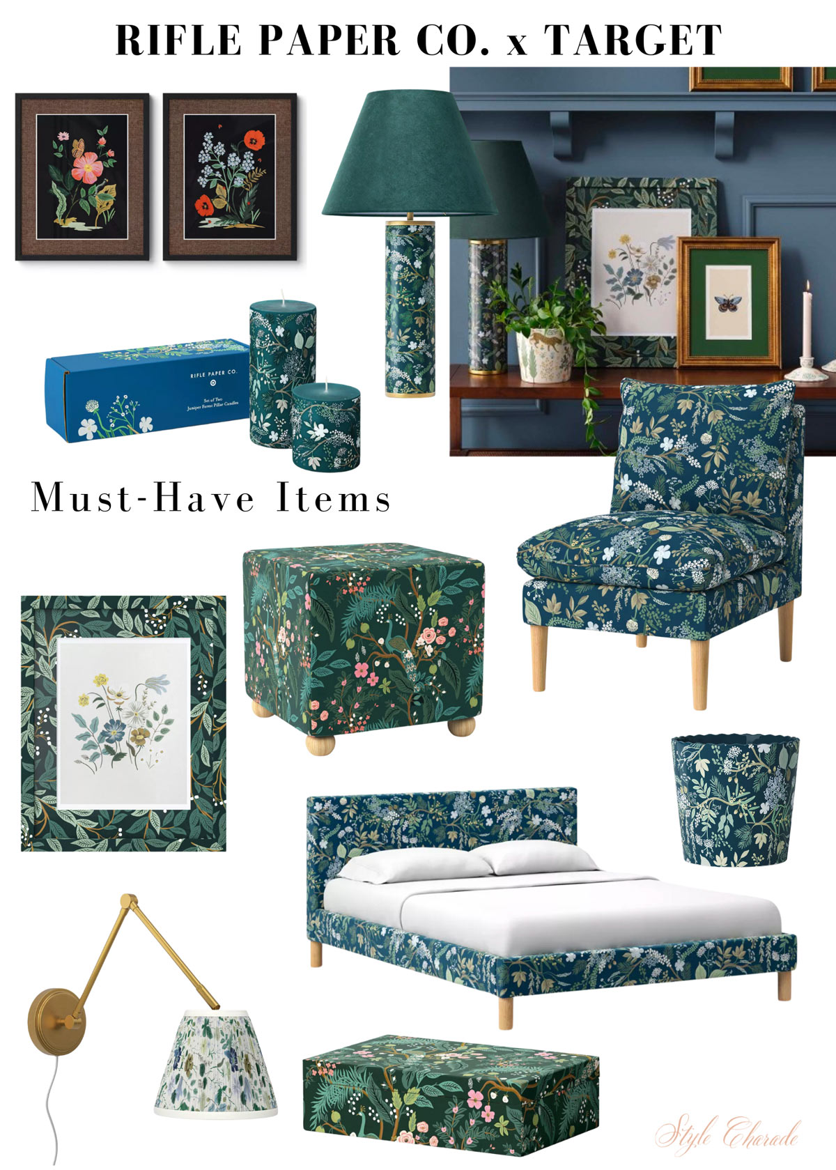 An Exclusive Preview of the Rifle Paper Target Collection - Style Charade